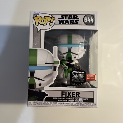 Star Wars: Republic Commando - Fixer Pop! Vinyl Figure (RS) #644 NEW ...