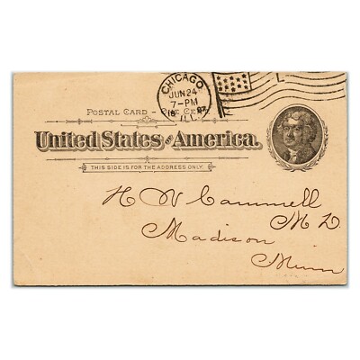 Cash Buyers Union Postal Card c1897 Kenwood & Arlington Sewing Machine ...