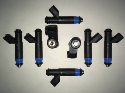 Siemens 80lb/hr Fuel Injectors Fit EV6 USCAR Bosch Mototron V8 LSX 5.0L ...