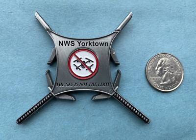 US NAVY CHALLENGE COIN - NAVAL WEAPONS STATION YORKTOWN, VIRGINIA ...