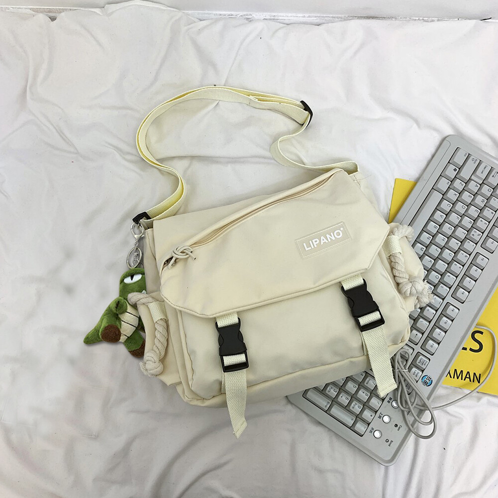 Harajuku Crossbody Bags Fashion Shoulder Girl Student Tutorial Book Bag ...