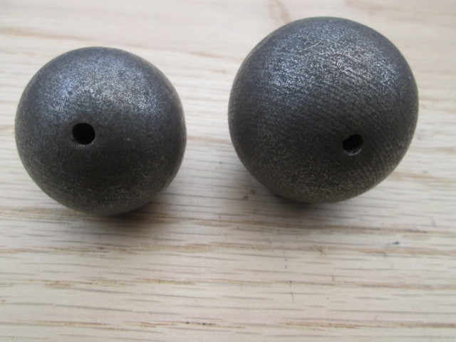 CAST IRON HEAVY ROUND BALL OLD VINTAGE KITCHEN CABINET DRAWER CUPBOARD ...