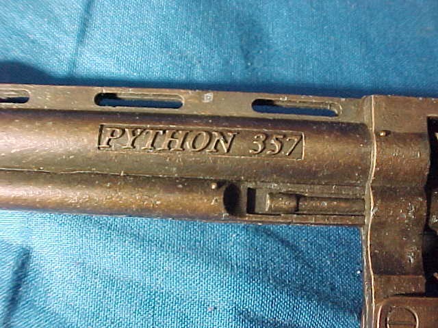 Vintage ACTOY Diecast PYTHON 357 Toy CAP GUN Works | eBay