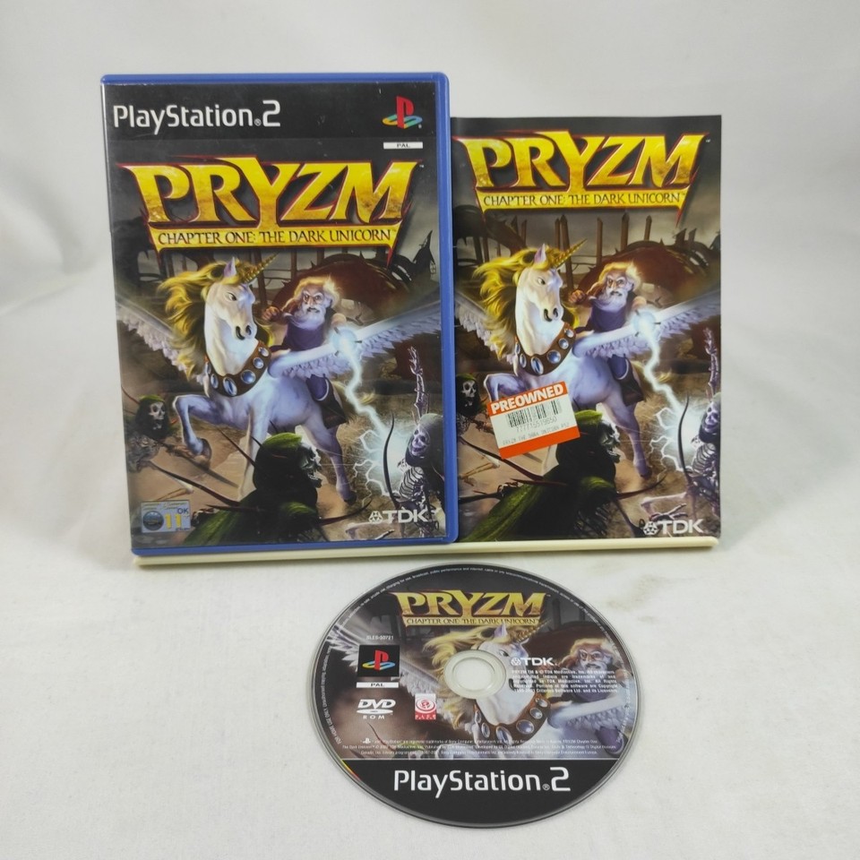 PRYZM CHAPTER ONE THE DARK UNICORN PlayStation 2 PS2 Game includes ...
