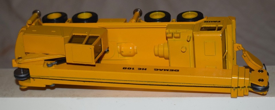 NZG No. 123 Demag Hydraulic Crane HC 100 1:50 Scale Diecast in Original ...