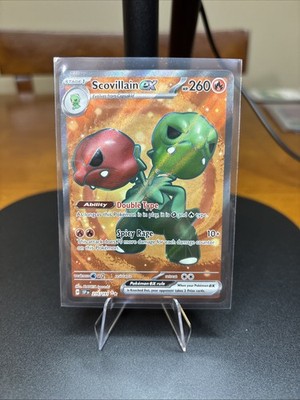 Pokemon Surging Sparks Scovillian EX Double Rare Holo Card 216/191 NM ...