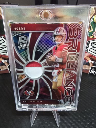 2024 Panini Spectra - Brilliance Brock Purdy #BRI-BPY Nebula Prizm /2 ...