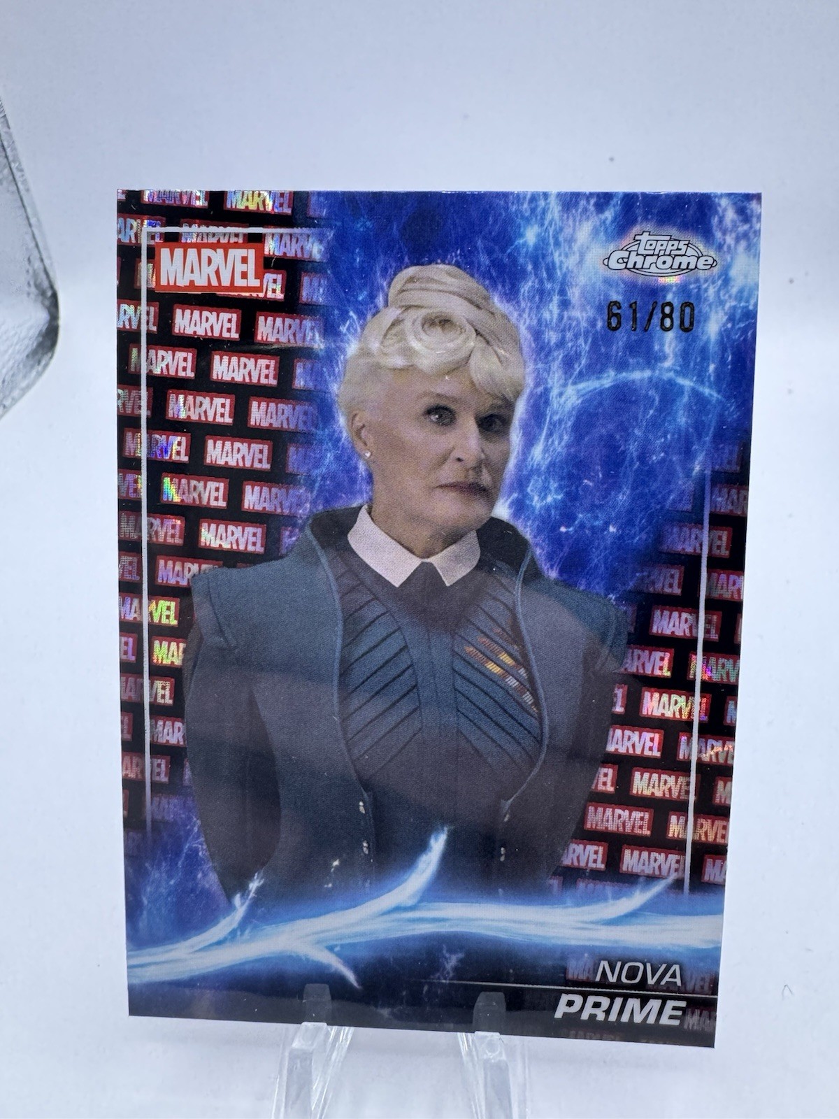 Nova Prime 2025 Topps Chrome Marvel Studios Red Black Refractor /80 | eBay