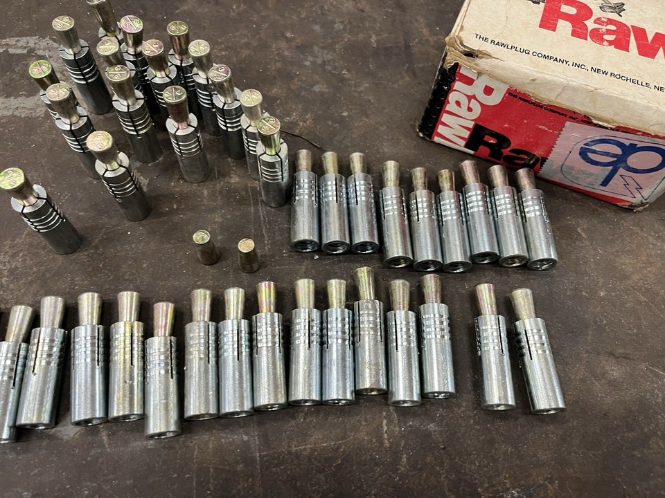 RAWL SABER TOOTH CONCRETE DRILL-N-ANCHOR 3/8” CAT.NO. 6006 42 Pcs. | eBay