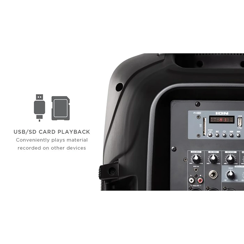 ON Audio Pro Glow 1500 Portable Bluetooth Speaker 250W LED Lights ...