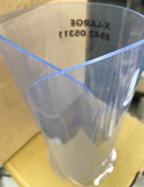 Allison Products E542 05311 Xtra Large 7-1/2" Clear Plastic Arm Guard ...