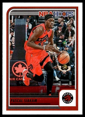 2023-24 PaninI NBA Hoops Red Pascal Siakam #185 | eBay