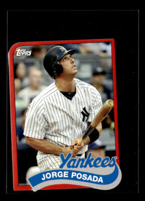 2014 Topps #TM-99 Jorge Posada 1989 Topps Die Cut Minis card | eBay