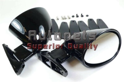 California Classic Door Wing Side Mirror HotRod/Muscle Universal ...