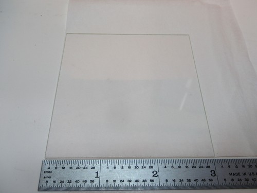 OPTICAL GLASS PLATE 3" X 3" LASER OPTICS AS PICTURED &FT-5-106 | eBay ...