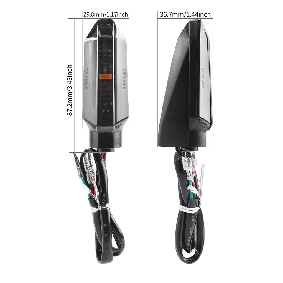 Front LED Indicator Lights Turn Signals For HONDA CB500X CBR500R ...