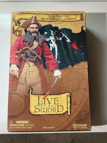Captain Edward Teach Blackbeard Live by the Sword SIDESHOW Collectibles ...
