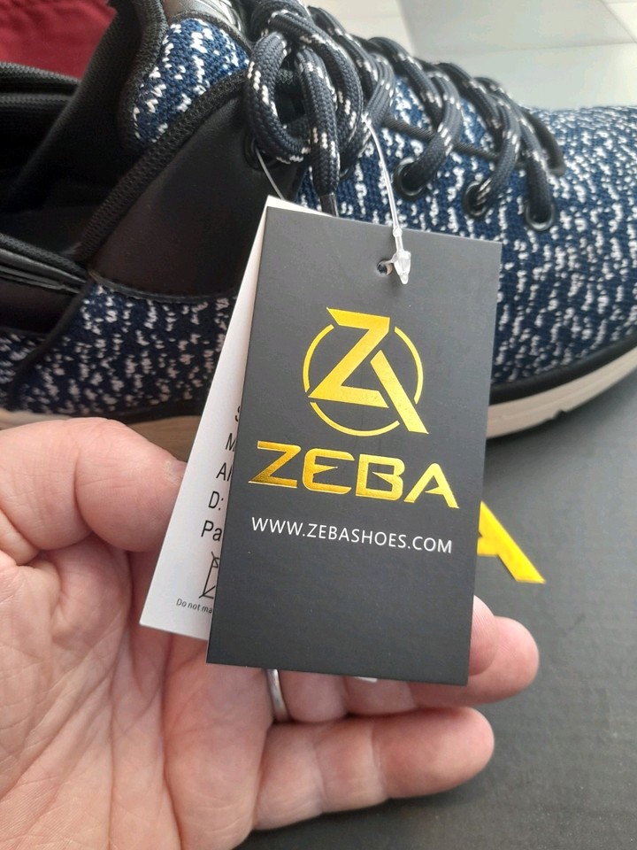 Zeba Shoes Mens Hands Free Slip-In Athletic Sneaker Blue Size (10.5) 6 ...