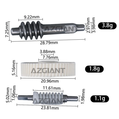 POWER WING SIDE MIRROR FOLDING MOTOR GEAR KIT FOR 2016-2019 Mitsubishi ...