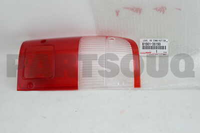 8156135150 Genuine Toyota LENS, REAR COMBINATION LAMP, LH 81561-35150 ...
