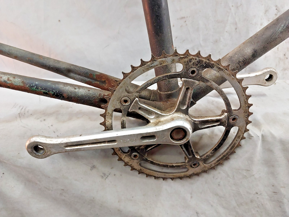 1979 Campagnolo Dropout Road Bike Frame 58cm Large Chromoly Steel Miche ...