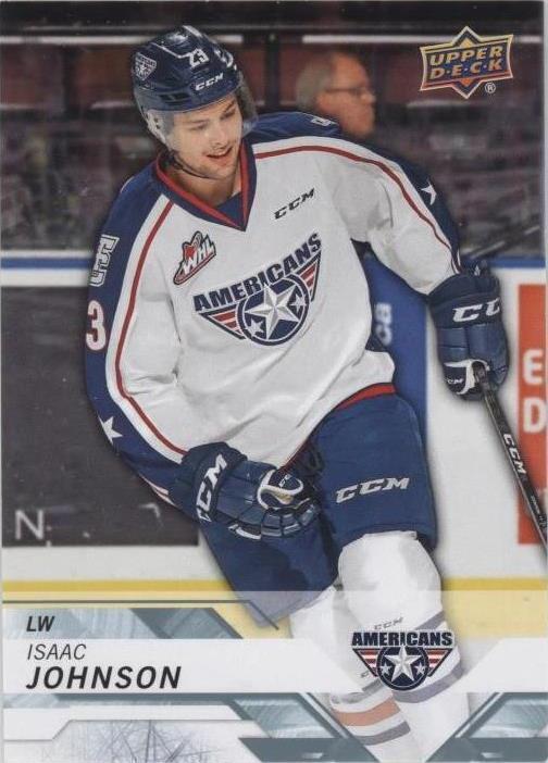 2018-19 Upper Deck CHL - Isaac Johnson #277 (RC) for sale online | eBay