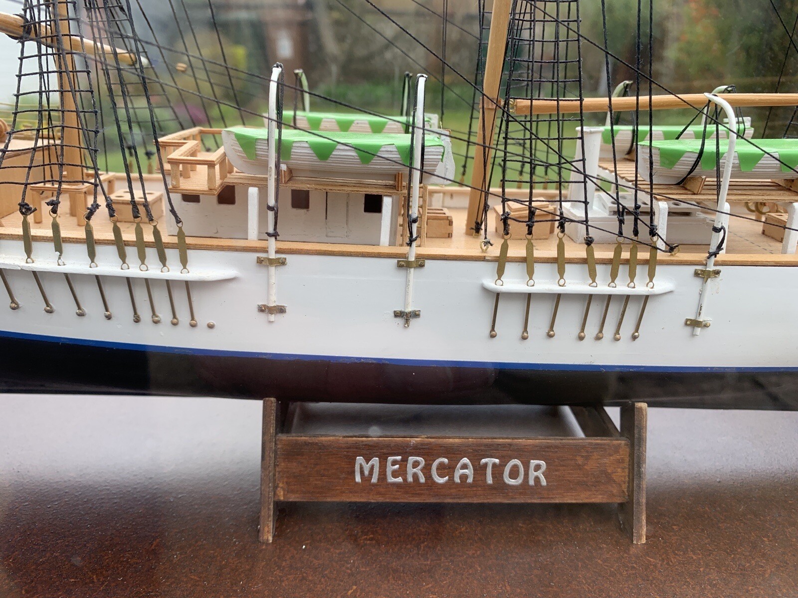 Mantua Models Mercator Tall Wooden Ship Kit Plank on Frame 757 | eBay UK