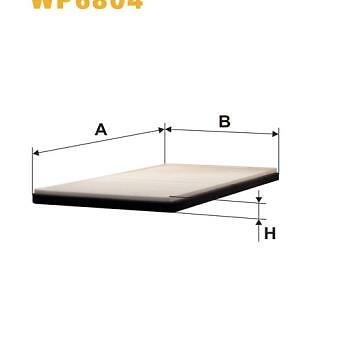 Filter. interior air WIX CAF2|93182437|90386776|90509367|6806612 ...