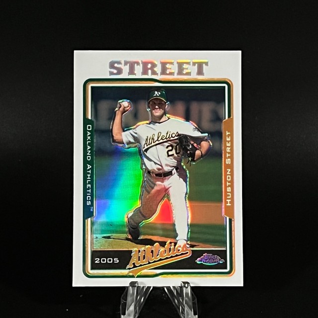 2005 Topps Chrome Update & Highlights - Refractor #UH53 Huston Street ...