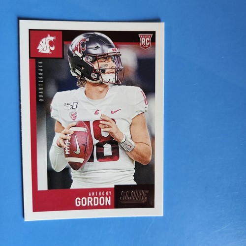 🏈2020 Anthony Gordon Panini Score Rookie Card QB Washington State 👀 | eBay