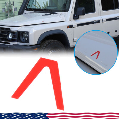 Red Top cover V-shaped Vinyl Sticker Decals Fit For Ineos Grenadier 20 ...