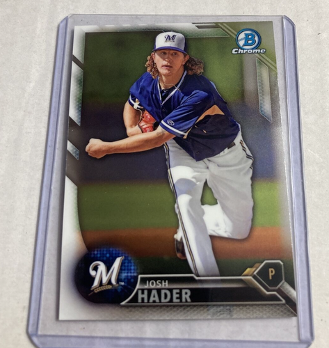 2016 Bowman Chrome #BCP216- JOSH HADER Rookie RC Card. | eBay