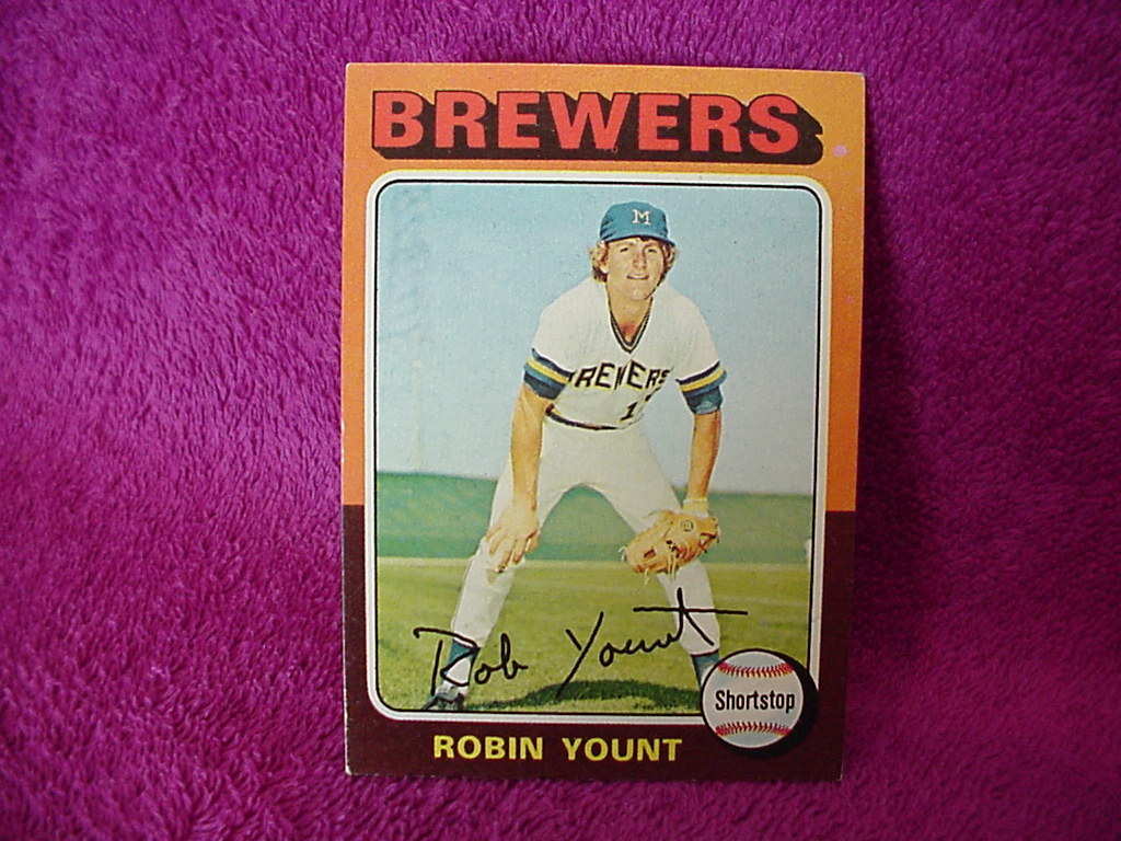 Robin Yount Baseball Card #223 Rookie 1975 | eBay