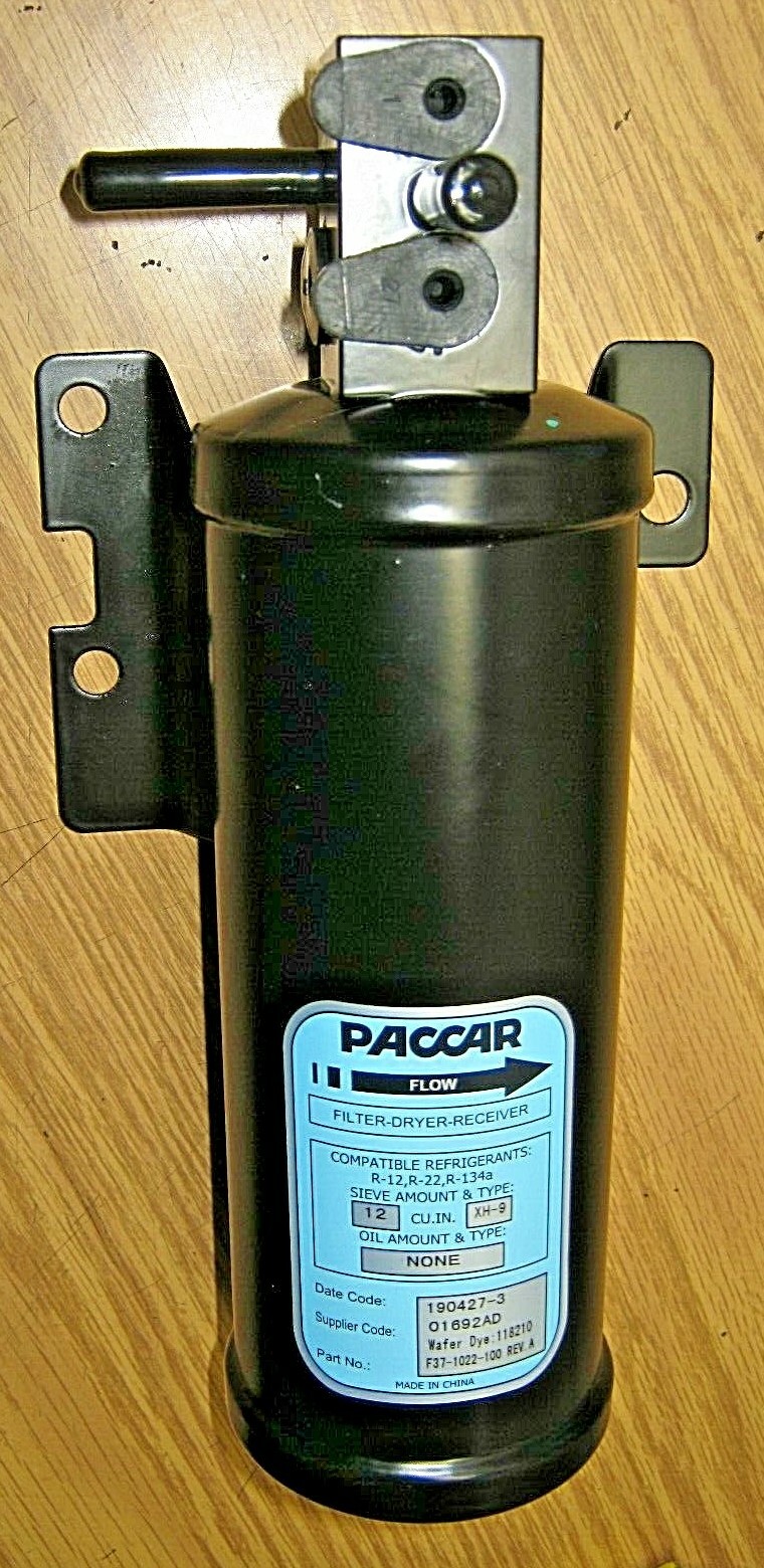 ~NEW GENUINE PACCAR KENWORTH AC FILTER DRYER RECEIVER p/n - F37-1022 ...
