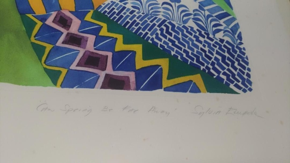 New from spring, Sylvia Edwards work, autographed, limited edition ...