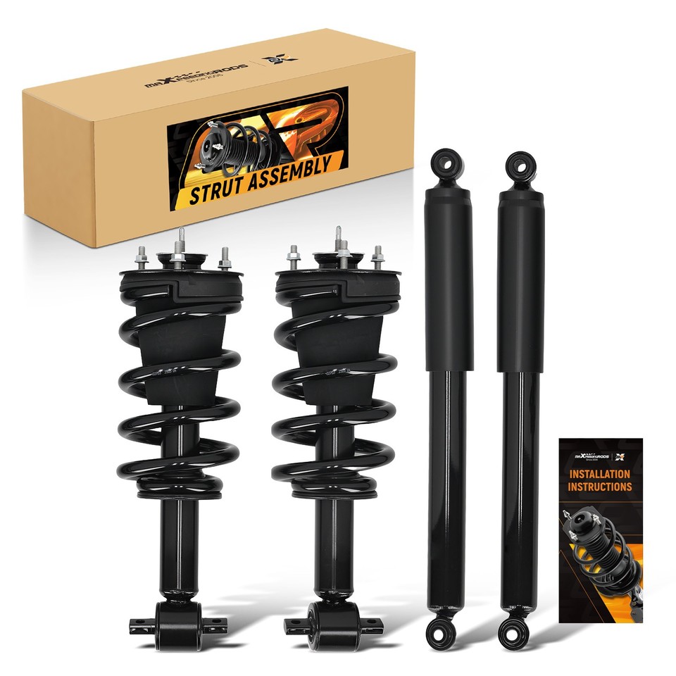 Front Struts Rear Shocks for Chevrolet Silverado 1500 RWD 2014-2018 ...