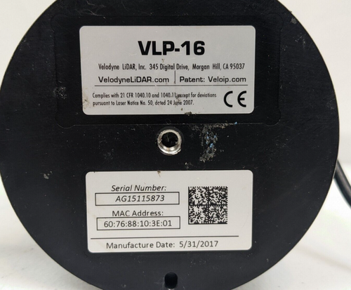 Velodyne VLP-16 Lidar Sensor Puck for sale online | eBay