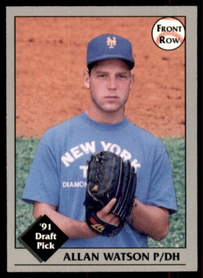 1991 Front Row Draft Picks Allen Watson New York Tech Yellow Jackets ...