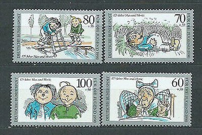 Alemania Federal Mail 1990 Yvert 1287/90 MNH | eBay