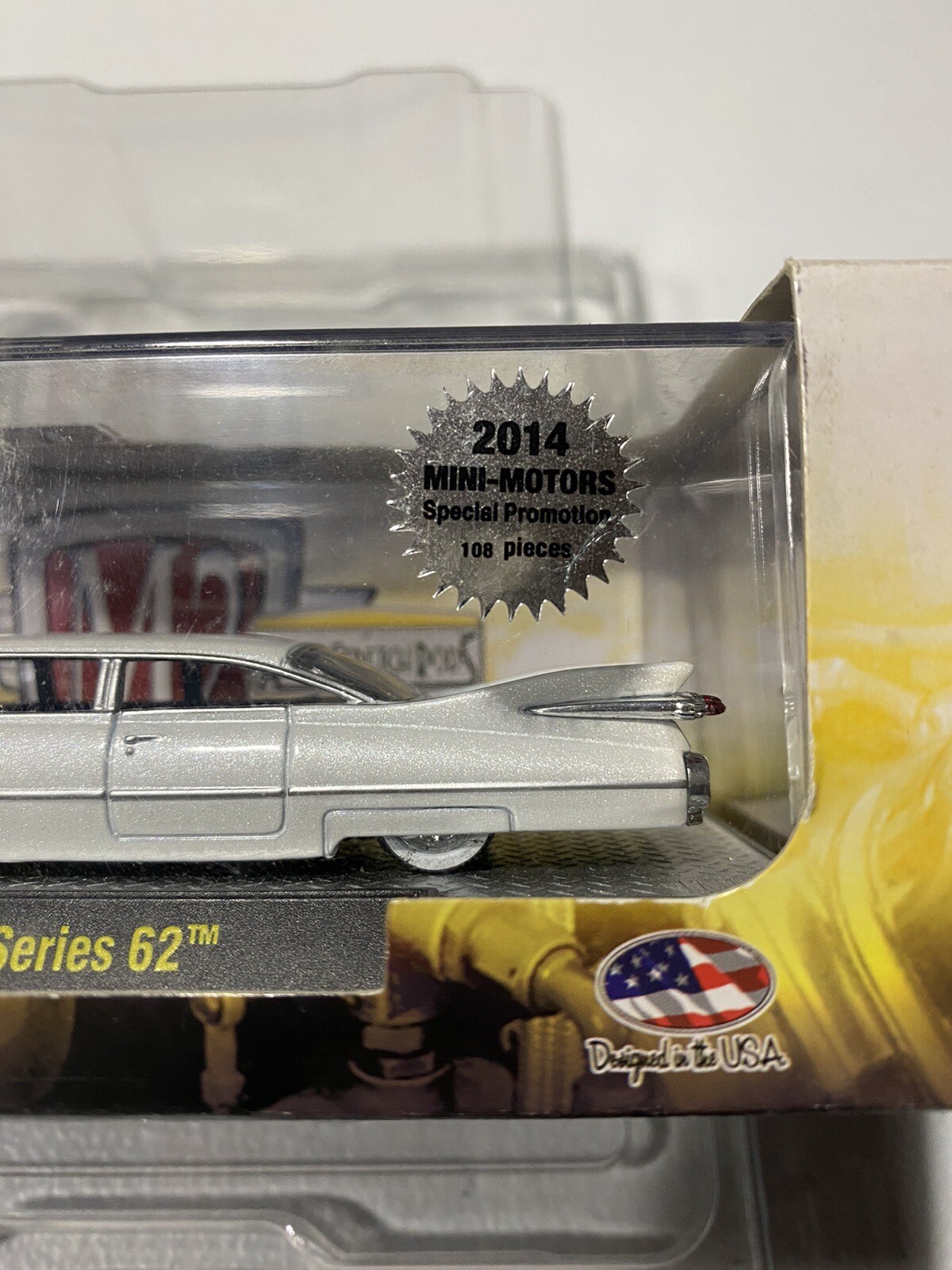 M2 Machines Auto Stretch Rods Mini Motors 59 Caddy Series 62 Chase 1/ ...