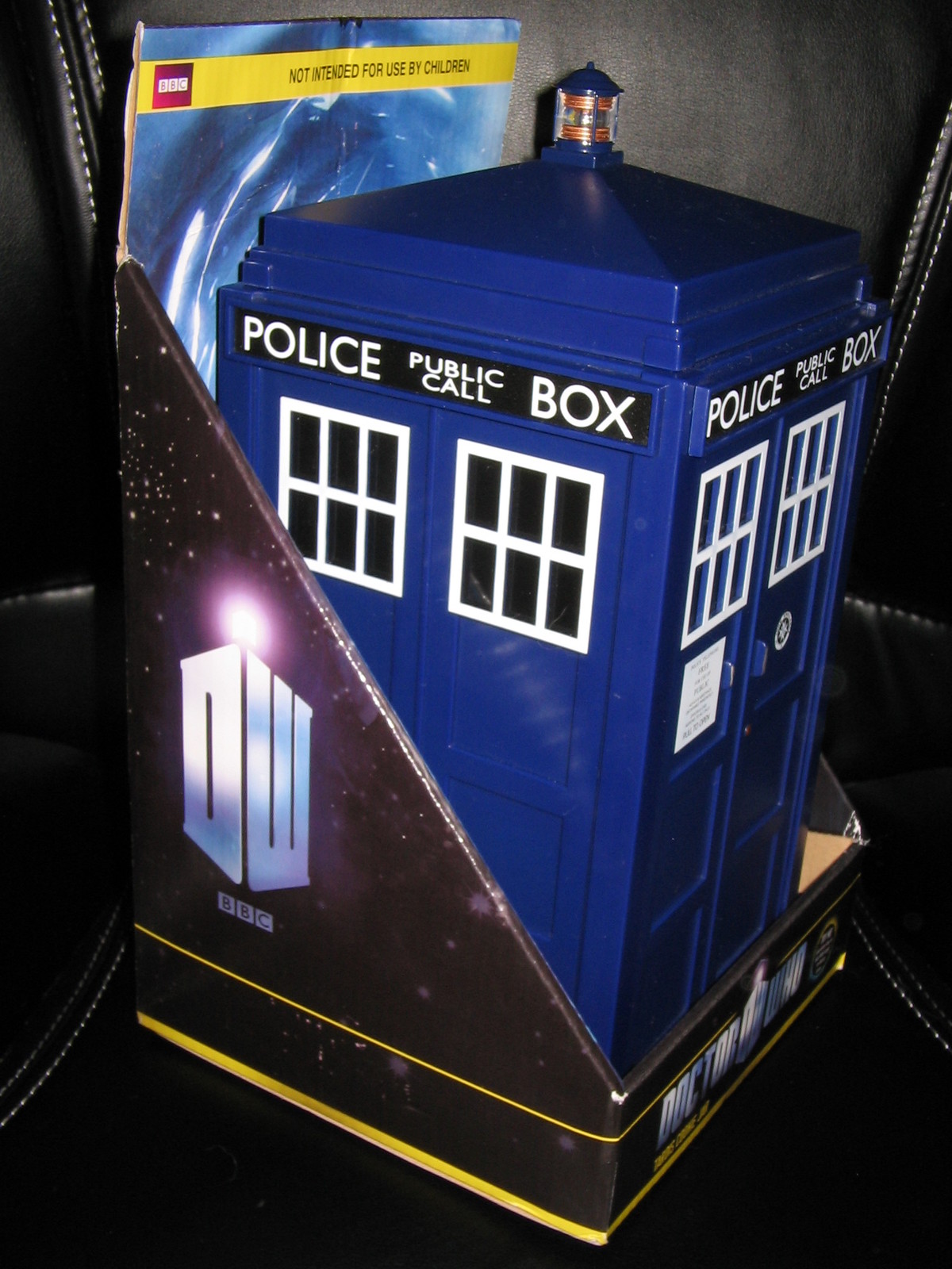 Doctor Who Tardis Blue Lights Sounds Effect Police Box Tardis Cookie ...