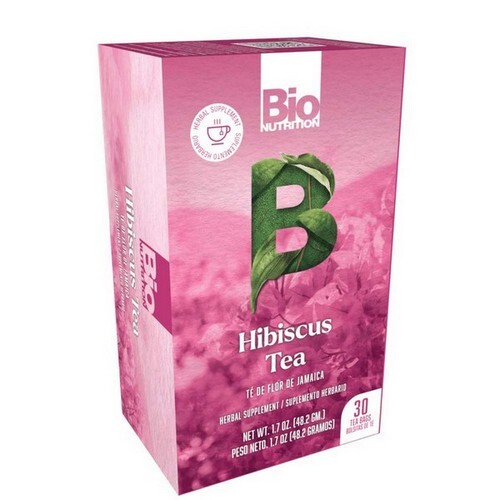 Hibiscus Tea 30 Count By Bio Nutrition Inc 854936003839| eBay
