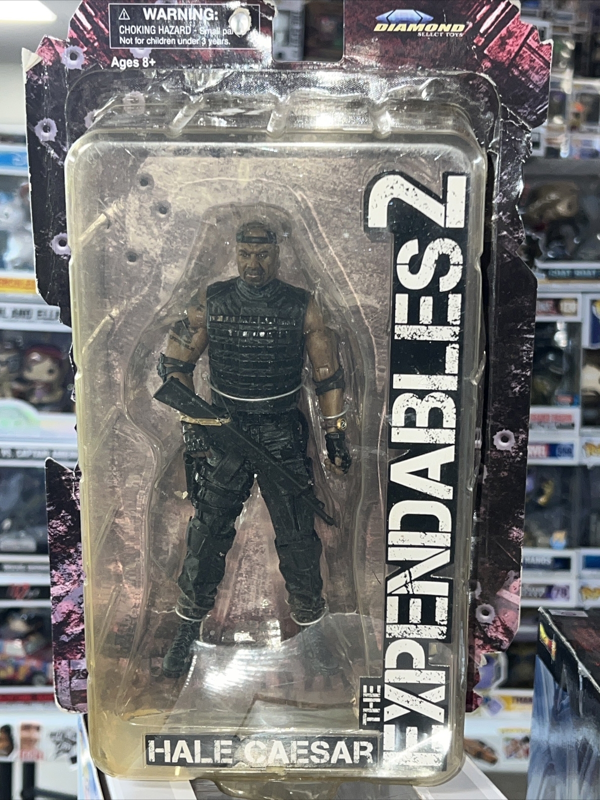 Expendables 2 Hale Caesar (Terry Crews) Diamond Select Toys 7” Action ...