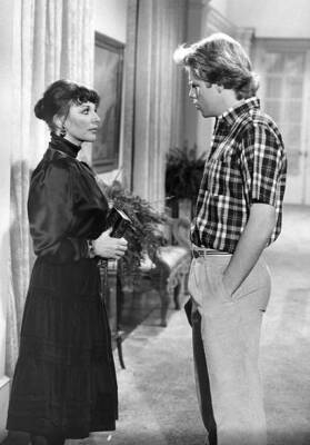 Joan Collins Al Corley On Dynasty 1982 Tv Old Photo | eBay
