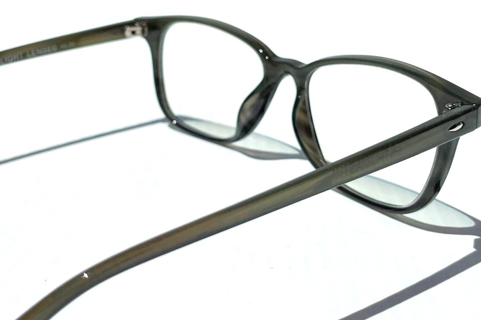 Gry Mattr DESIGNER READERS Olive Gray ENTHUSIASTIC Blue Light Blocking ...