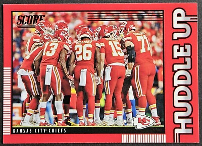 2020 Panini Score Huddle Up Red #HDL-KC Kansas City Chiefs | eBay