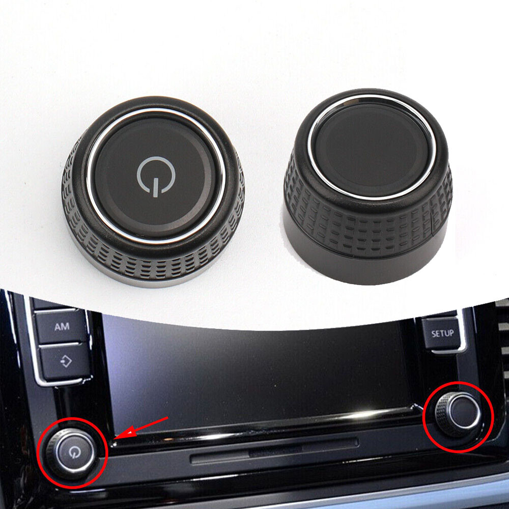Left&Right for VW RCD360 RCD440 RCD410 280C MIB Car Radio Knob Button ...