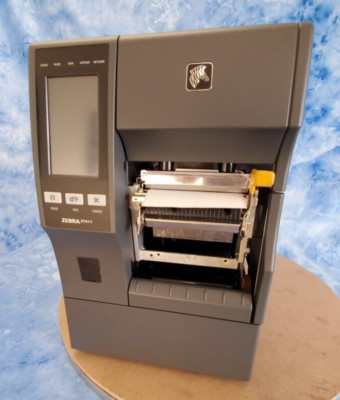 ZEBRA ZT411 THERMAL LABEL PRINTER ZT41143-T410000Z with Peeler and Full ...