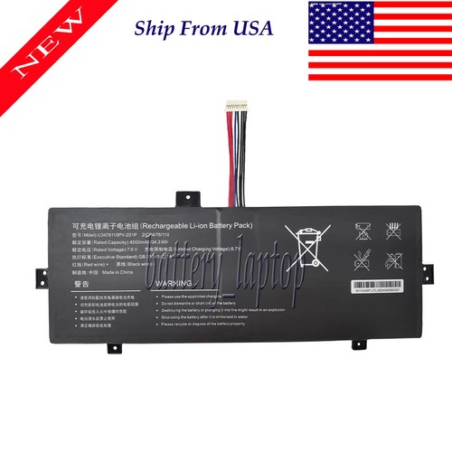 NV-4578107-2S Battery For GEO Geobook 120 AXIOO N1169P0EA SLIMBOOK 11 ...