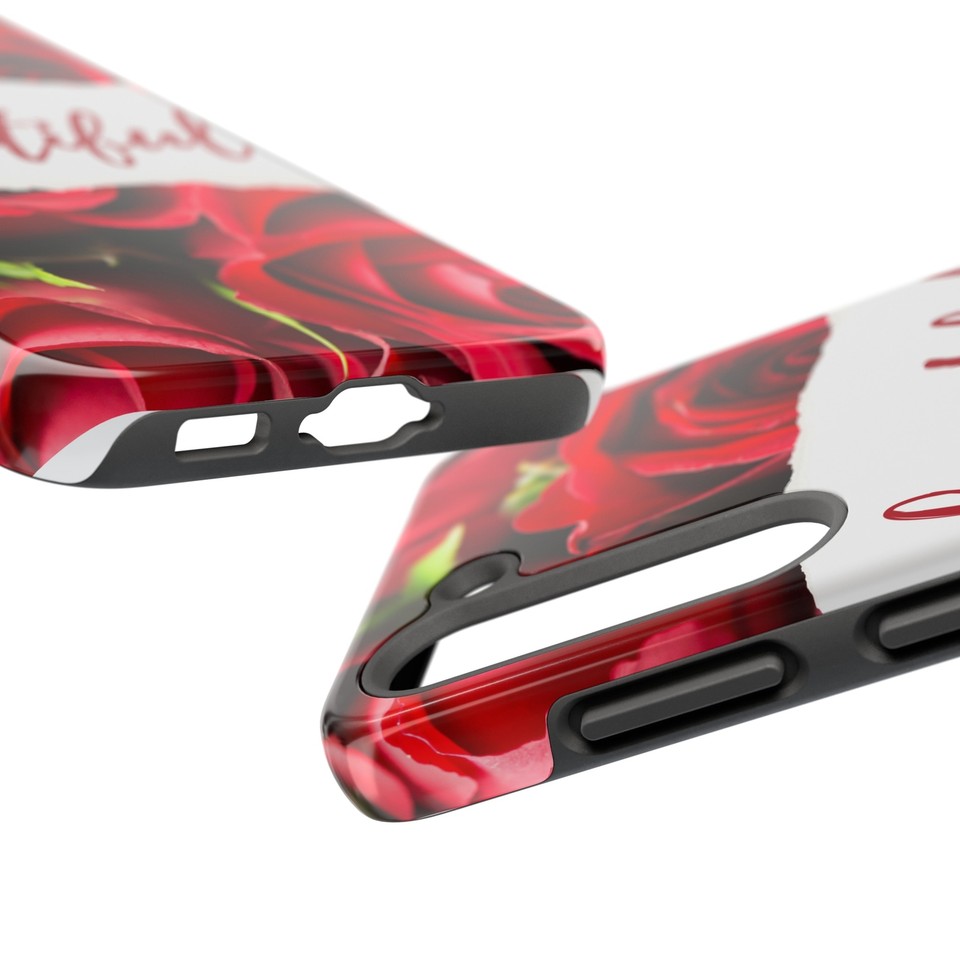 Roses Phone Cover for iPhone 15, 14, 13, 12 Pro Max, Samsung Galaxy S24 ...